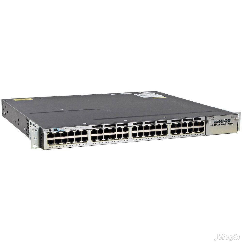 Őszre! Cisco WS-C3750X-48T-L 48 portos switch számlával, garanciával ...