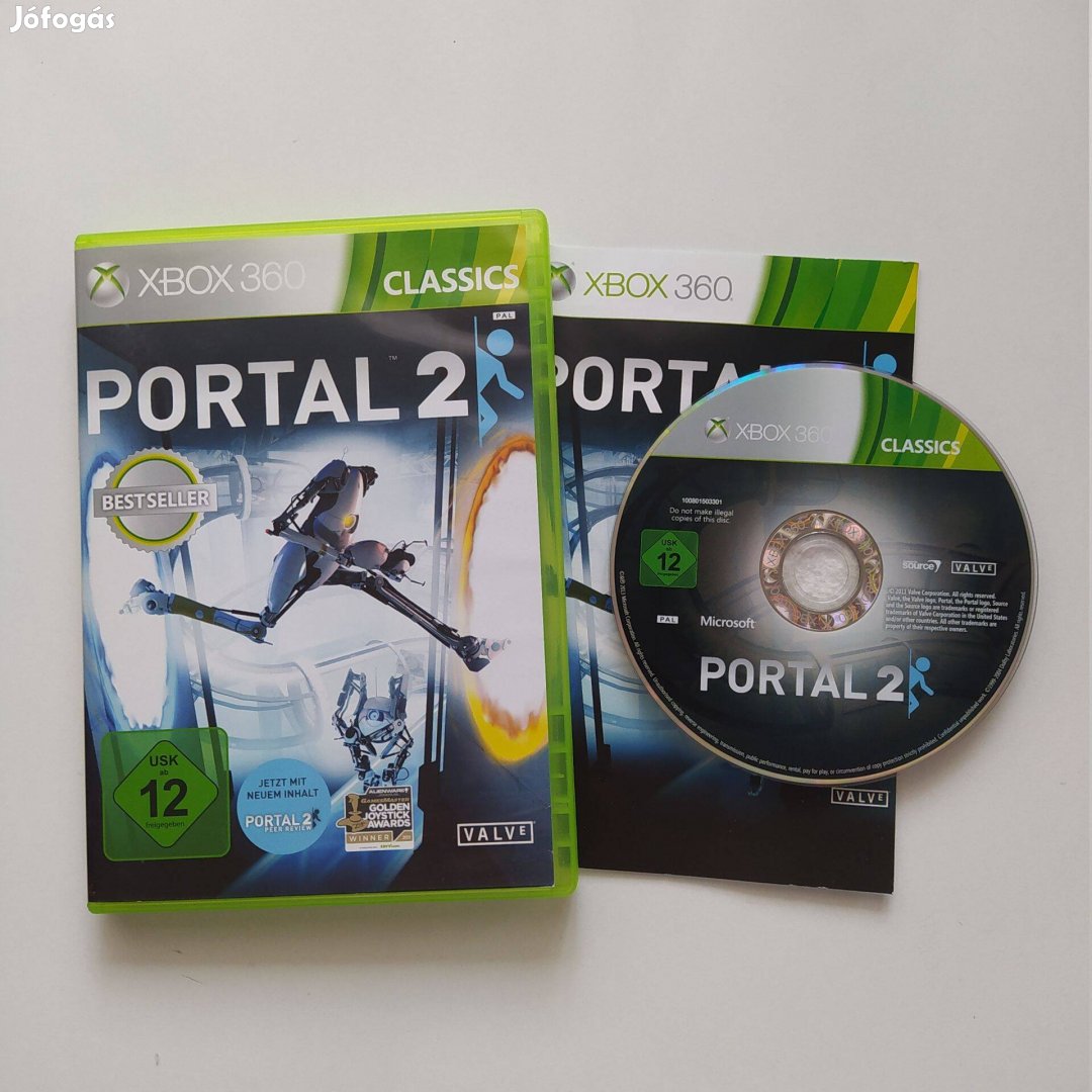 Portal 2 Xbox 360 Xbox One Series X - XVII. kerület, Xbox konzol és játékok - Jófogás