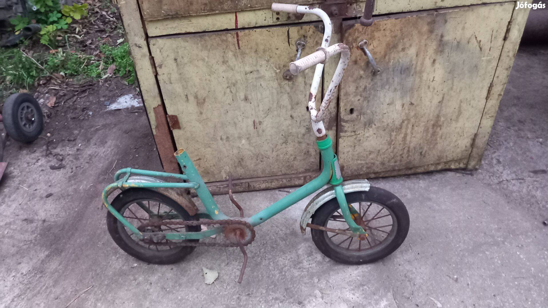 Retro gyerek bicikli kerékpár 1970 -80 as évek debreceni átadás is ...