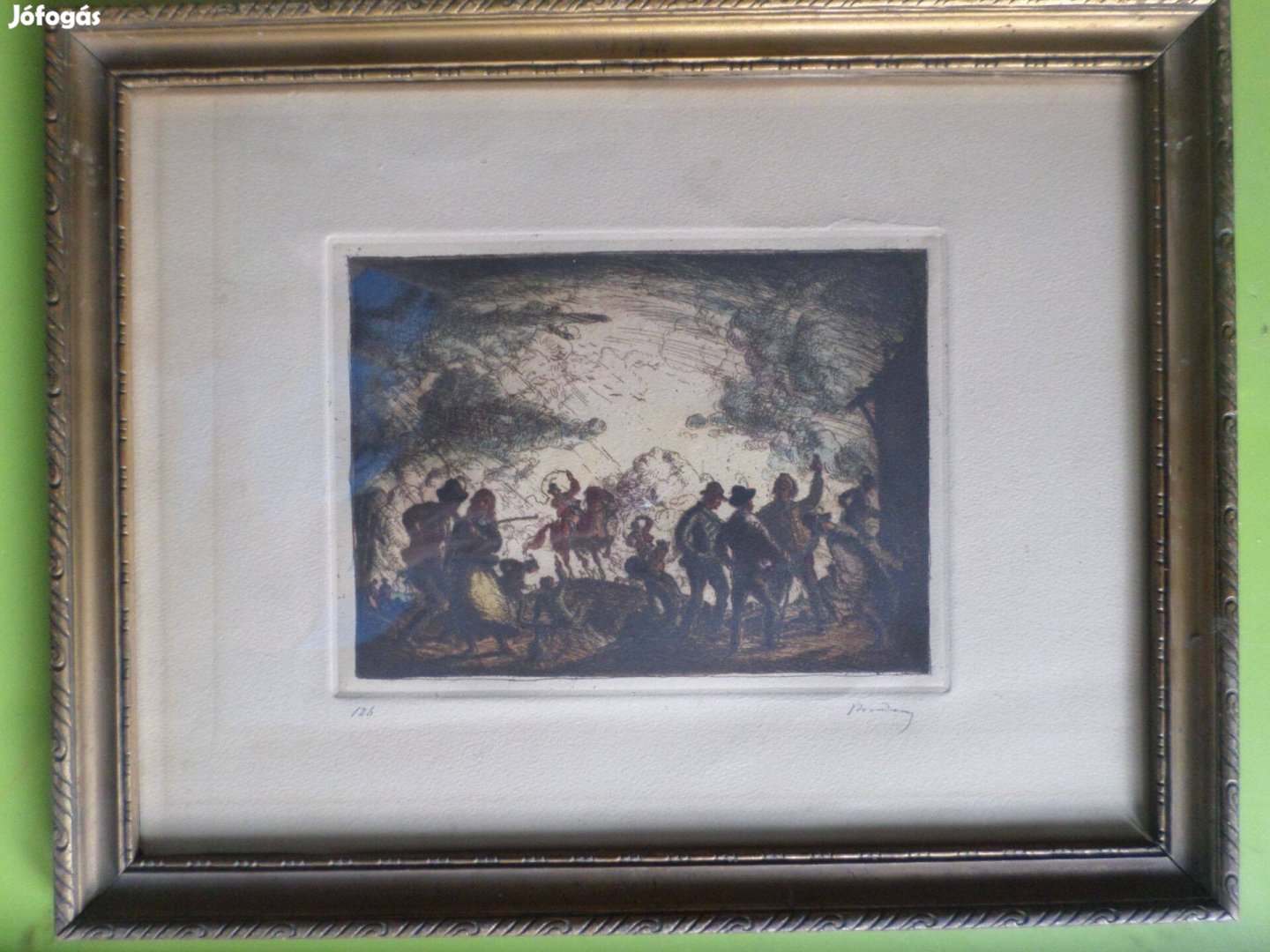 Rudnay Gyula: Mulatozók - VII. kerület, Festmény - Jófogás