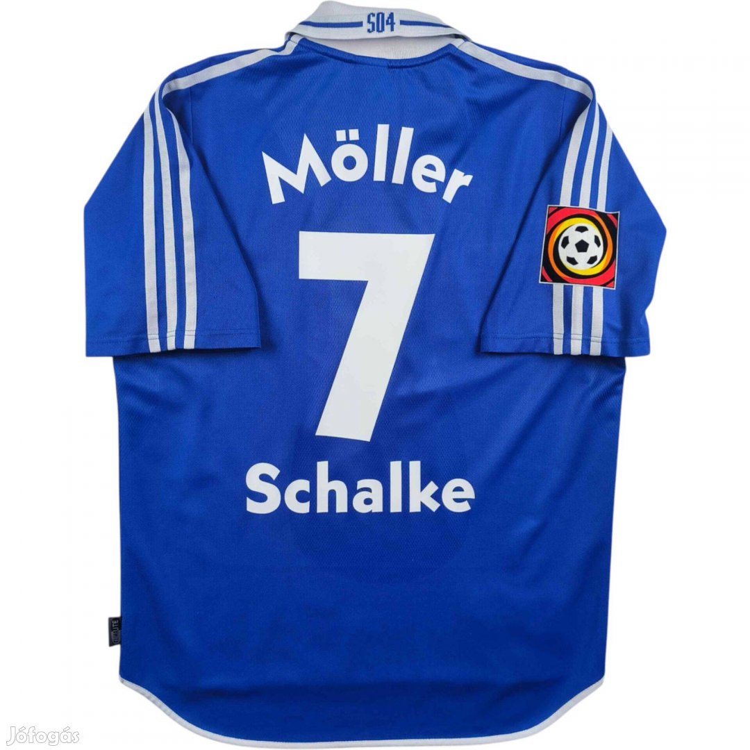 Schalke 2000-01 Adidas hazai Andreas Möller foci mez M-es - Pomáz ...