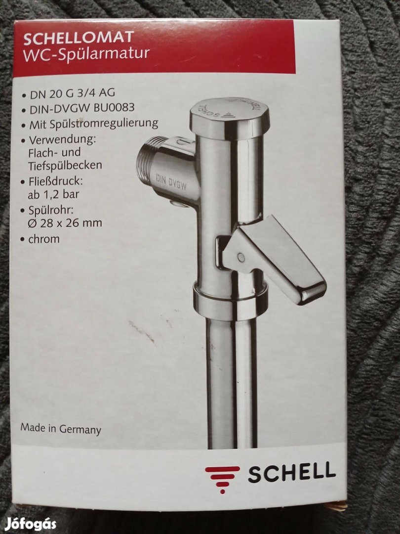 Schell WC öblítő + szelep dugattyú - XIV. kerület, Fürdőszobai kiegészítő - Jófogás