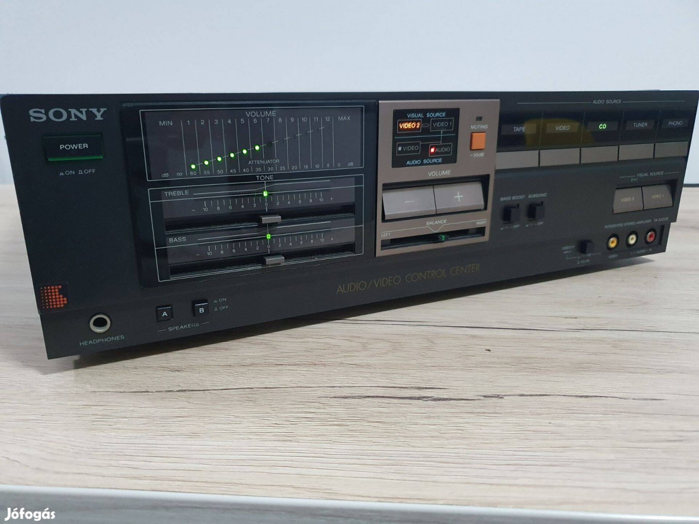 Sony TA-AX520 sztereó hifi erősítő (retro) - Kecskemét, Házimozi rendszer, erősítő, hangfal ...