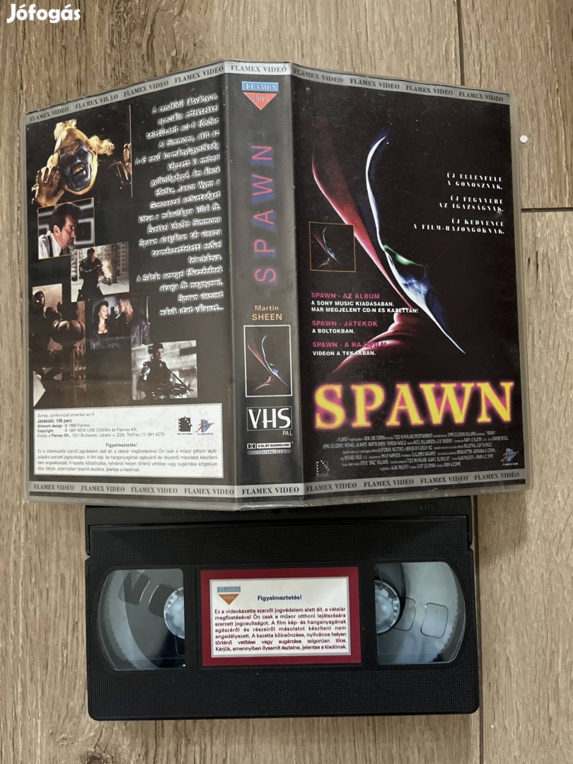 Spawn vhs - Alsószenterzsébet, Blu-ray, DVD és VHS - Jófogás