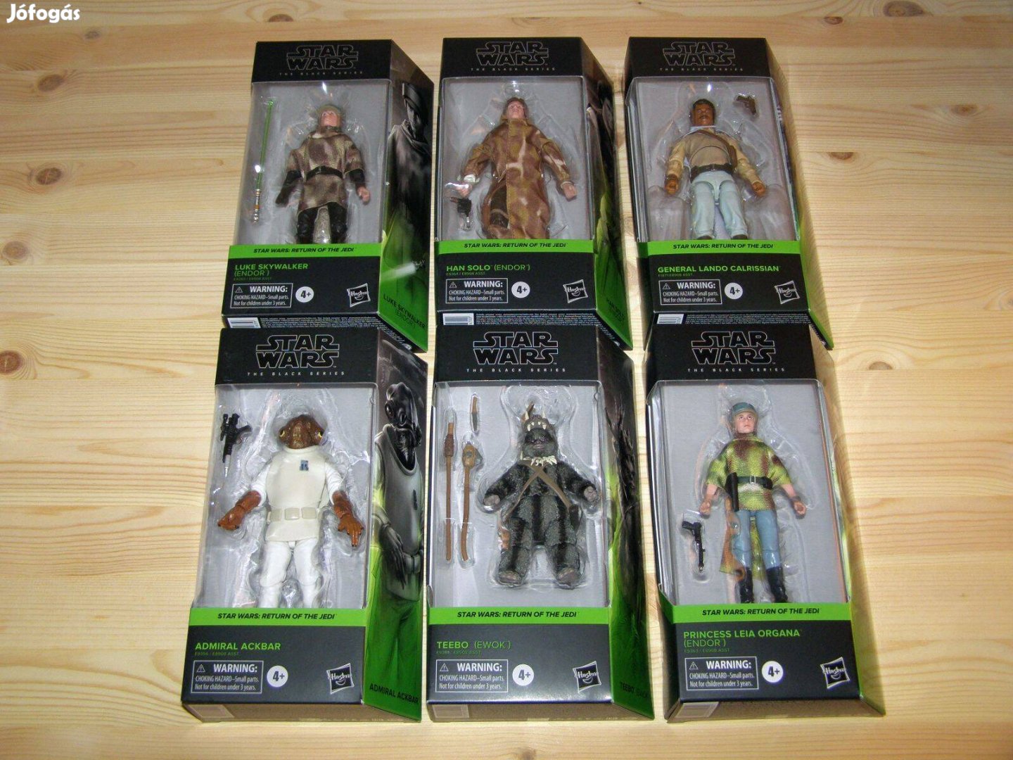 Star Wars Black Series 15 cm (6") 6 db. Return of the Jedi figura - XI ...