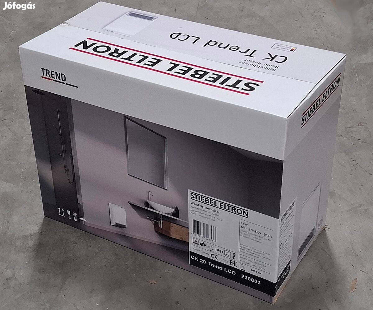 Stiebel Eltron CK 20 Trend LCD ventilátoros gyorsfűtő - Maglód ...