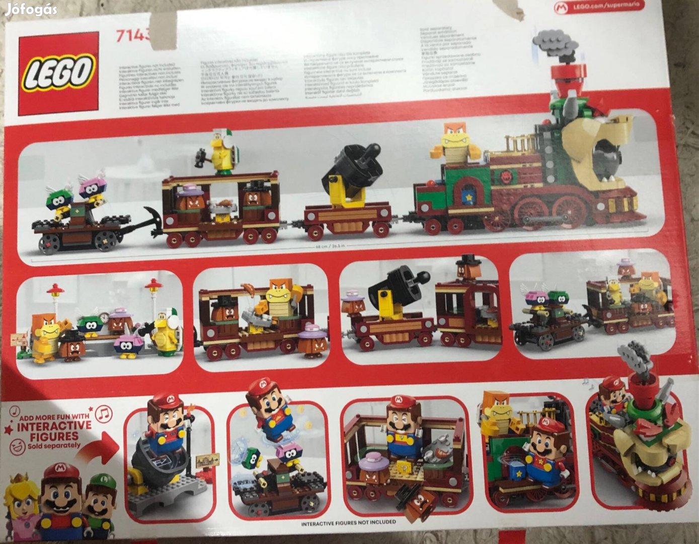 Super Mario expressz vonat - VII. kerület, Lego, építőjáték - Jófogás