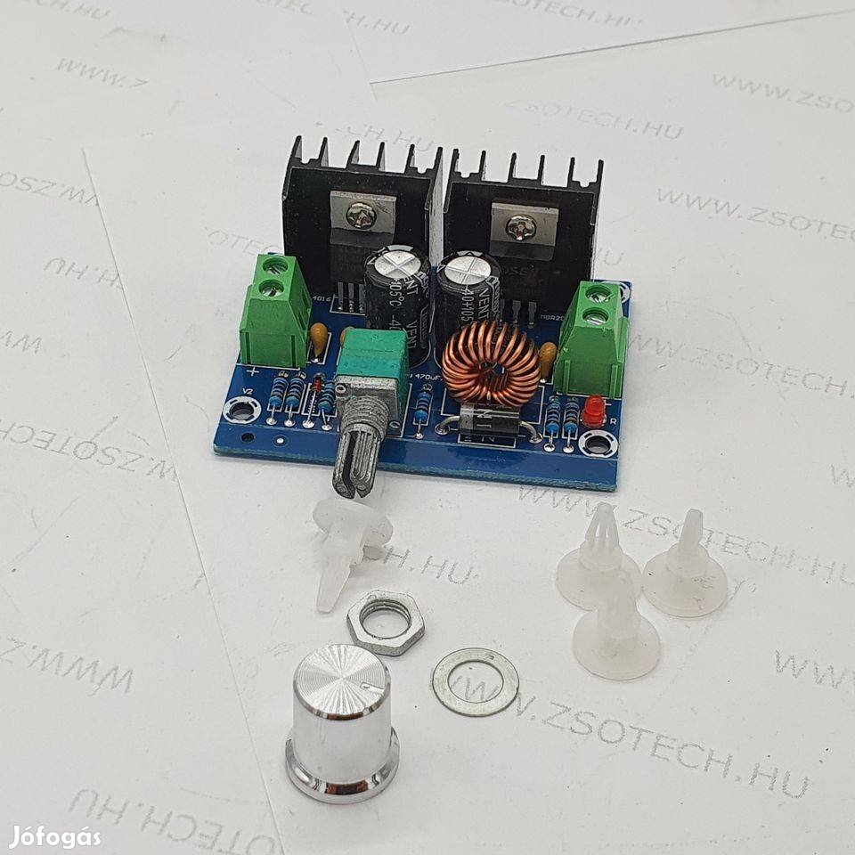 Tápegység modul Step down DC konverter Xh-M401 XL4016E1 állítható ... Tápegység modul Step down DC konverter Xh-M401 XL4016E1 állítható ...