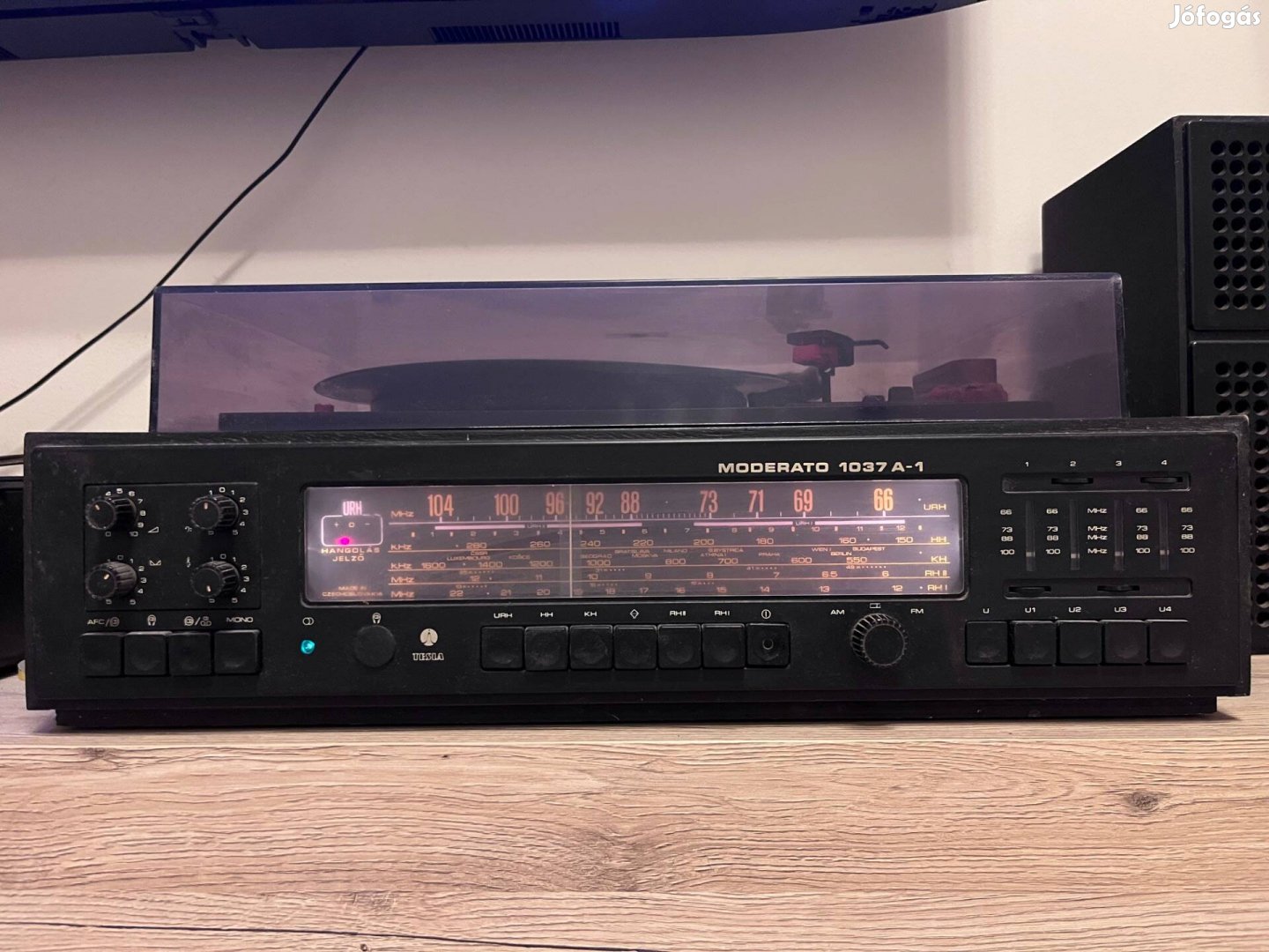 Tesla Moderato 1037 A-1 rádiós lemezjátszó - Győr, Rádió, lemezjátszó ...