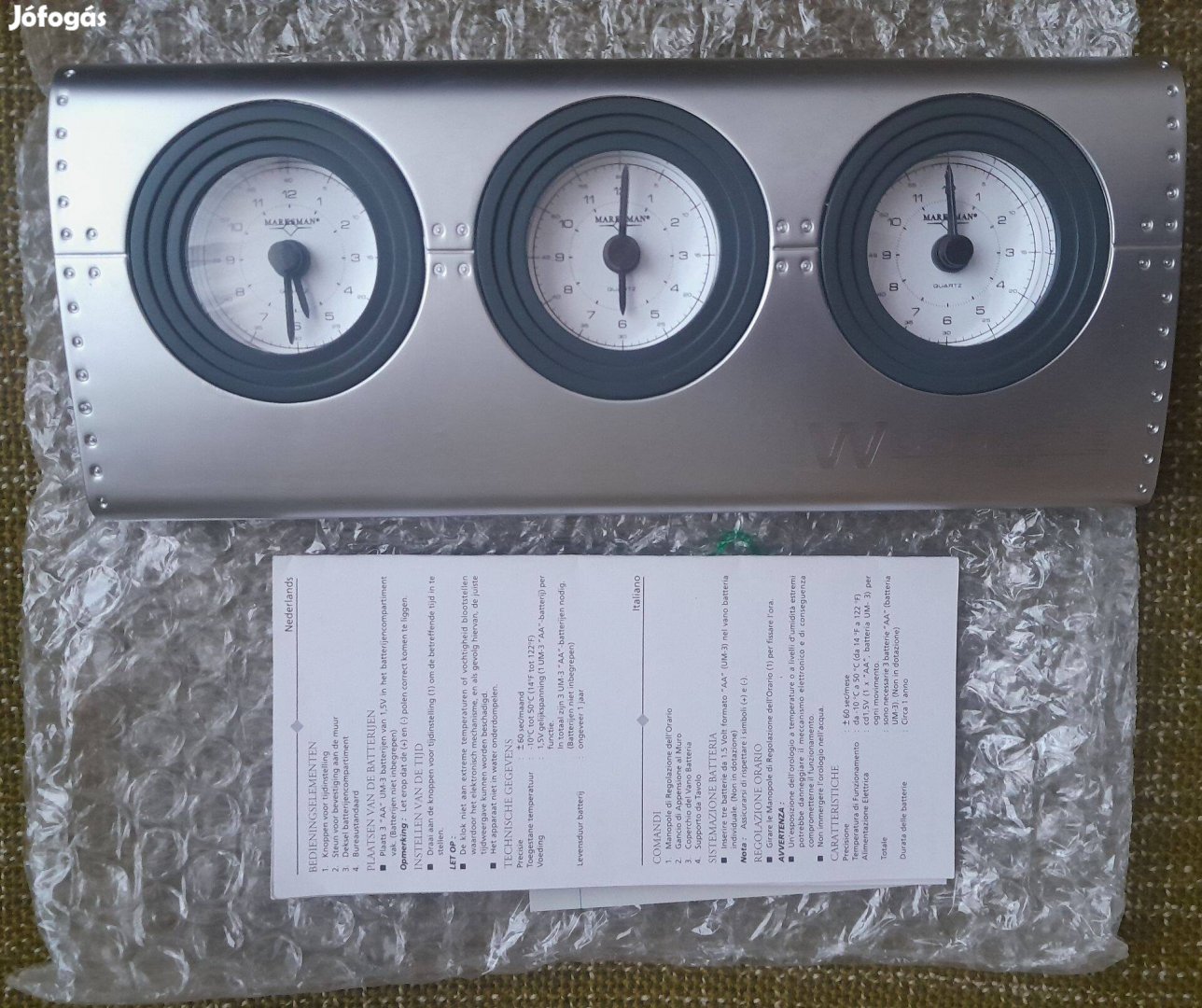 Világóra, asztali óra, Marksman - XI. kerület, Egyéb - Jófogás