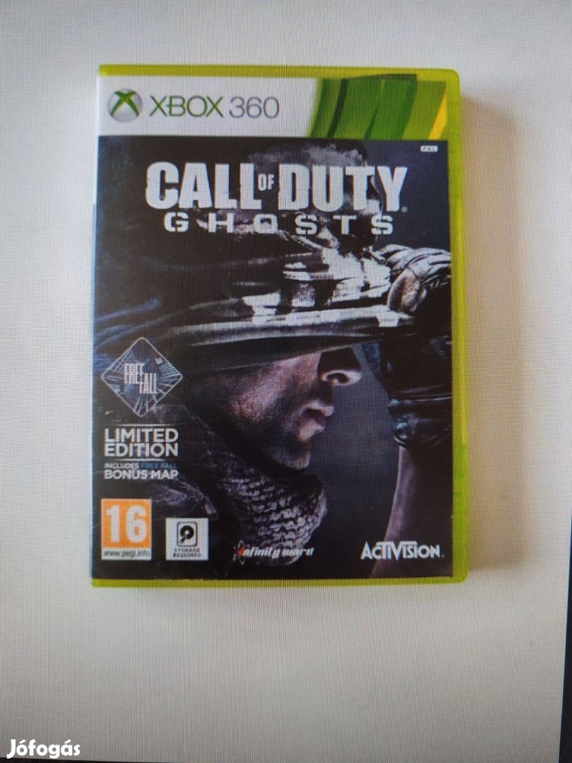 Xbox 360 Call of duty ghosts játék - Balatonfüred, Xbox konzol és ...
