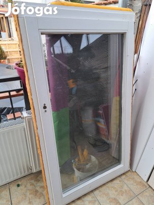 Fix bontott műanyag ablak 60x120 cm - XVII. kerület, Ajtó-ablak - Jófogás
