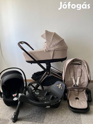 Cybex Priam 3in1 Babakocsi szett - Peach Pink színben - Paks, Babakocsi ...