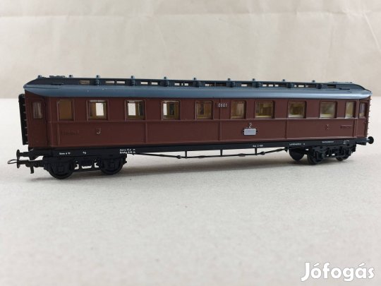 N 1:160 Fleischmann 8085 DRG 3. Oszt. Személyvagon Vagon - Bakonybél ...