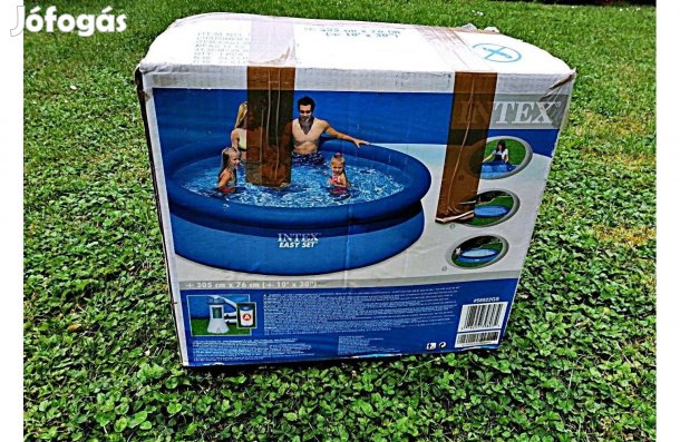 Újszerű! Féláron! Intex automata medence fenék porszívó tisztító robot ...