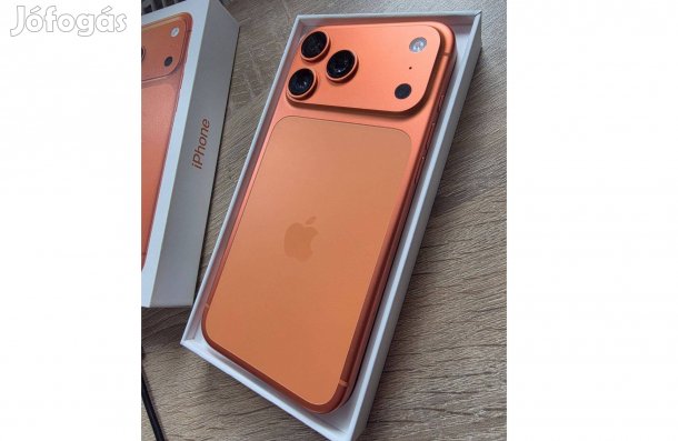 Iphone 17 Pro 256GB Cosmic Orange - Új állapot, független - Csere is l ...