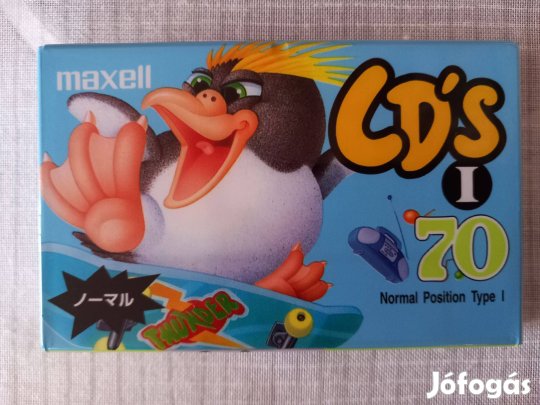 Maxell Sound 90 (2000) új, lezárt magnókazetta - Szandaszőllős, Bakelit ...