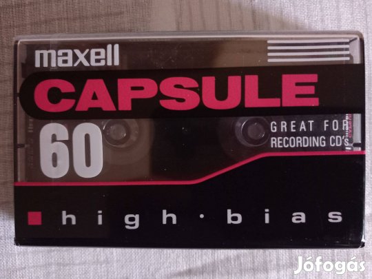 Maxell Capsule Cologne 50 (1990) új, lezárt magnókazetta ...