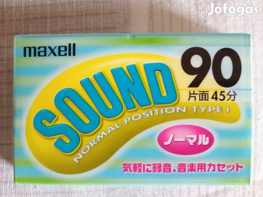 Maxell Communicator Series C60 (1996) új, lezárt magnókazetta ...