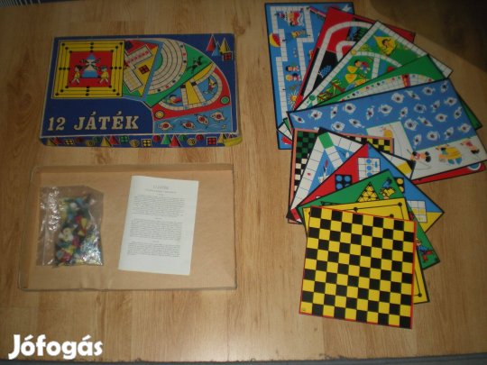Régi retró A kis postás társasjáték társas játék hiánytalan Minerva ...
